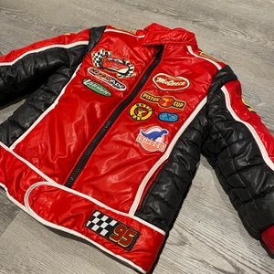 Disney | Jackets & Coats | Disney Pixar Cars Lightning Mcqueen Rusteze ...